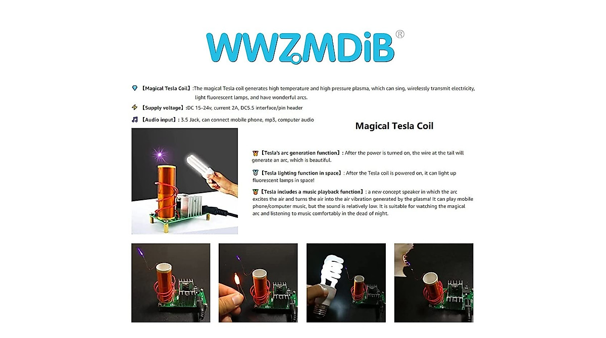 Magical Tesla Coil DIY Kit – Fun Learning Experience