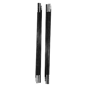 Tihebeyan Tent Pole, Fiberglass Adjustable Replacement Poles Rods Awning Frames Kit