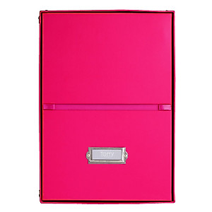 G Classe TMX-001N-CPK Radonna Storage Box, Toffy Magic Box XL, Cherry Pink