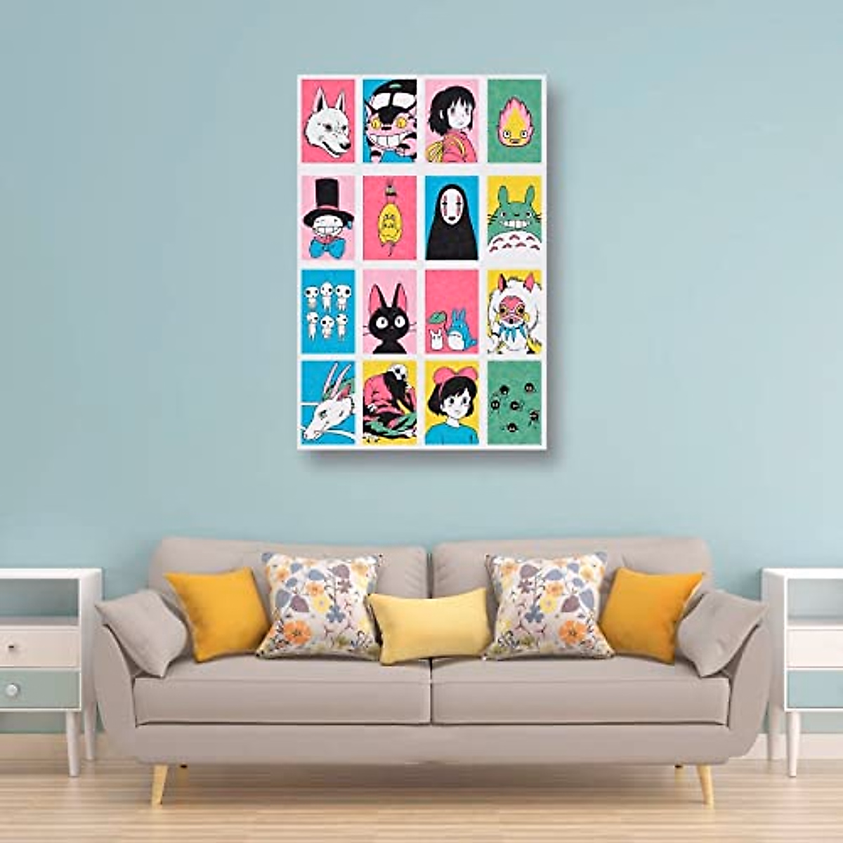 ABOUTKk Anime Poster Canvas Wall Art Gift Idea Decor Home Posters Artworks 12x18inch(30x45cm) Lwebecn