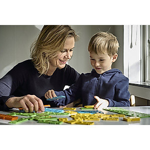 Newmero Bricks - Place Value Manipulatives & STEM Toys for Kids Aged 3-9 | Hands-On Math Learning Resources for Preschool, Kindergarten, First, Second, and Third Grade | Fun Math Games