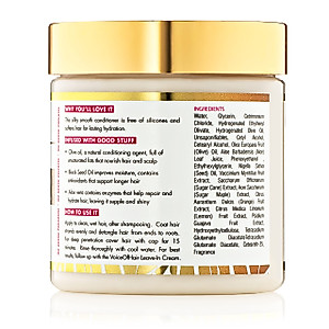 Voice of Hair Quench & Repair Conditioner: Moisture Restoration & pH Balance - Black Seed Oil, Aloe, Olive Oil - Ideal for Curly, Dry, Natural, Silk Press, Color Treated Hair - 8 Fl Oz