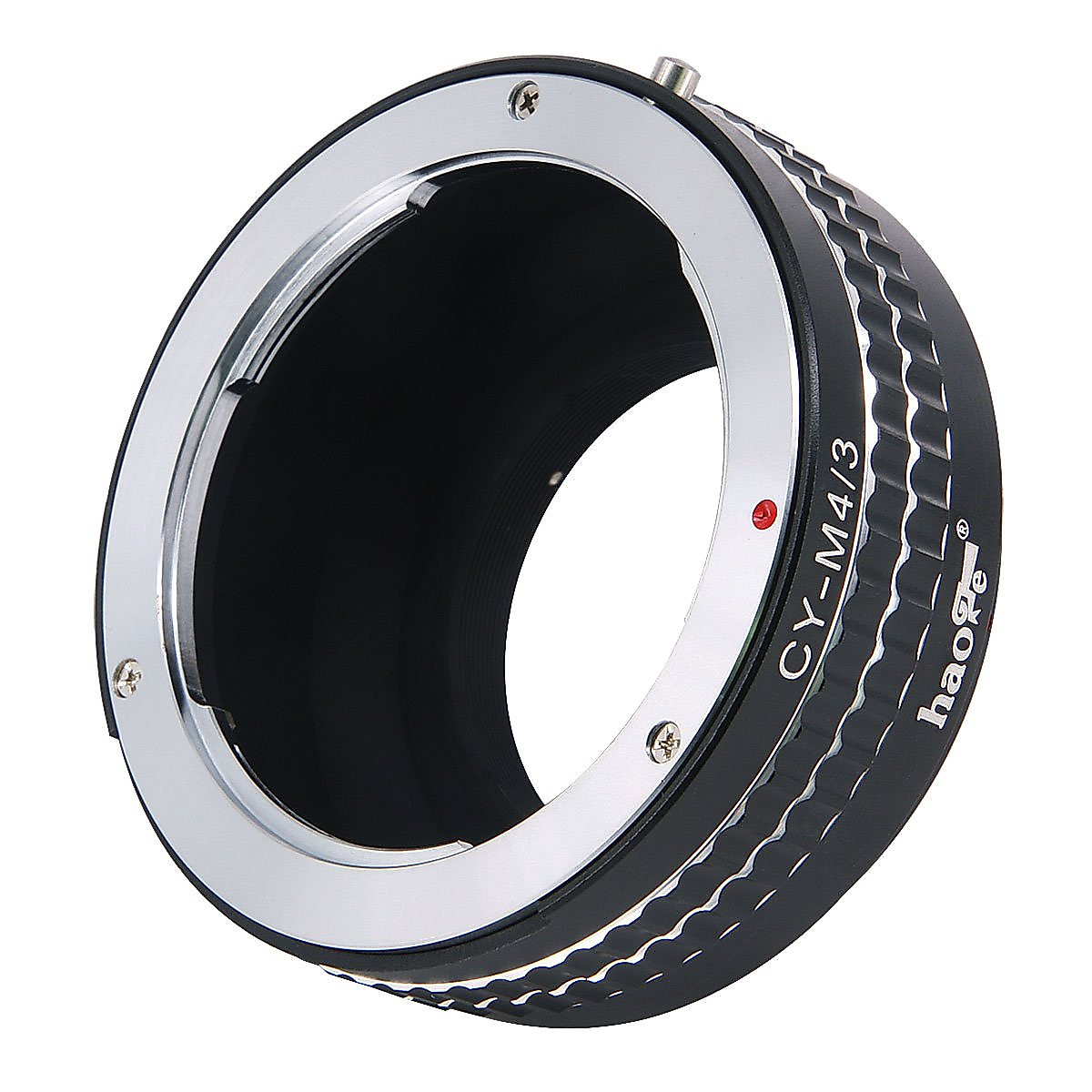 Haoge Manual Lens Mount Adapter for Contax/Yashica C/Y CY Mount Lens to Olympus and Panasonic Micro Four Thirds MFT M4/3 M43 Mount Camera