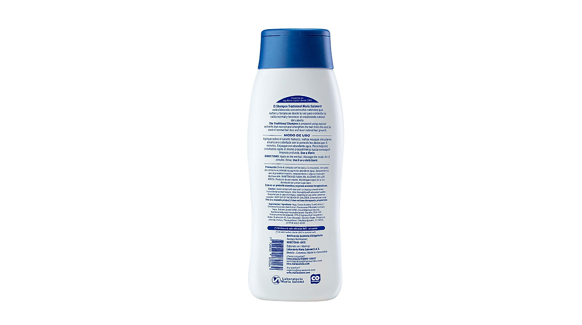 Maria Salome Salt-Free Shampoo for Hair Strength & Shine