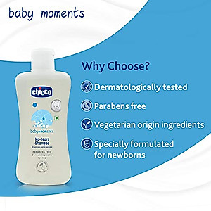 CHICCO Baby Moment NO-TEARS Shampoo 200 ML.