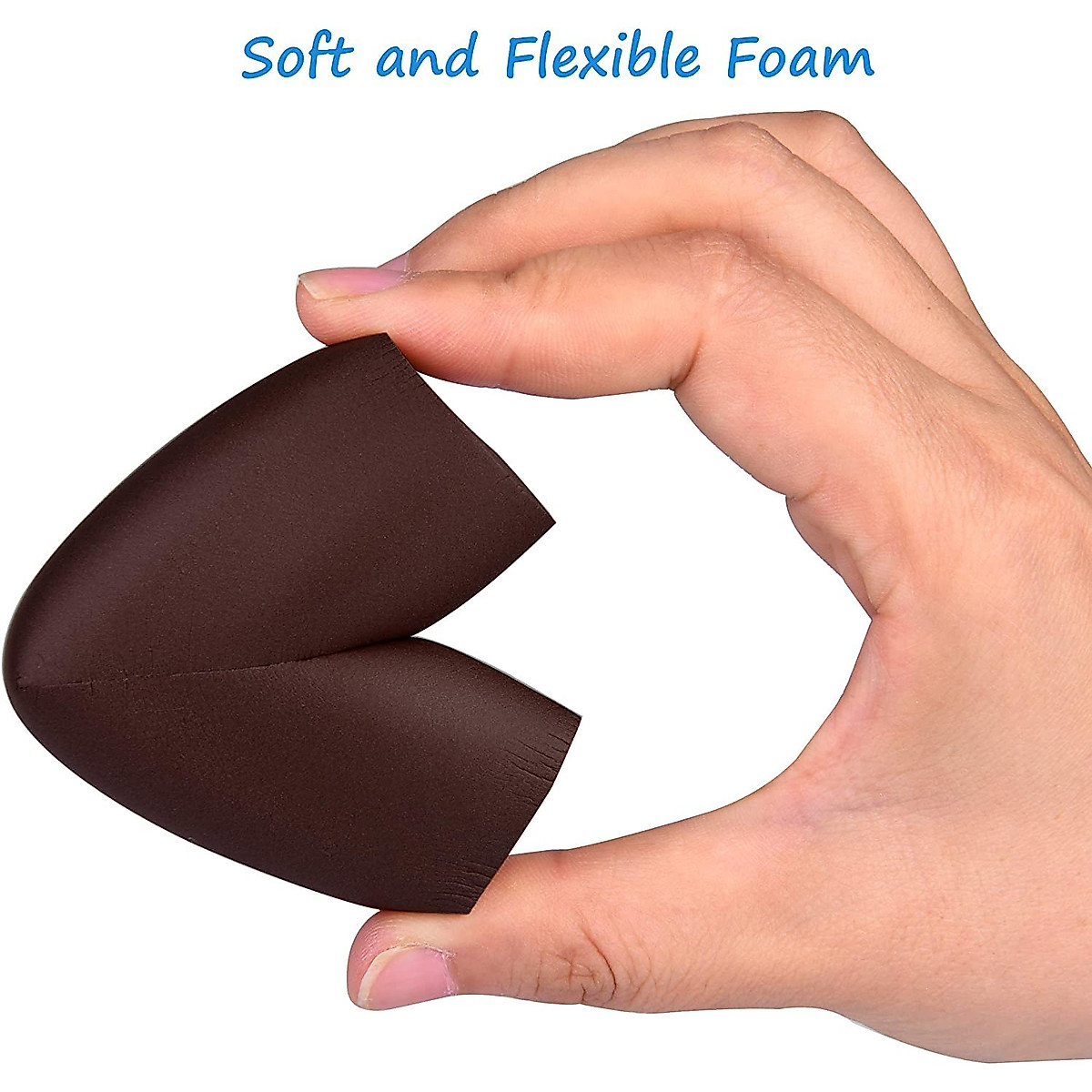 Furniture Edge and Corner Guards | 15 ft Bumper 8 Adhesive Childsafe Corners | Baby Child Proofing Set