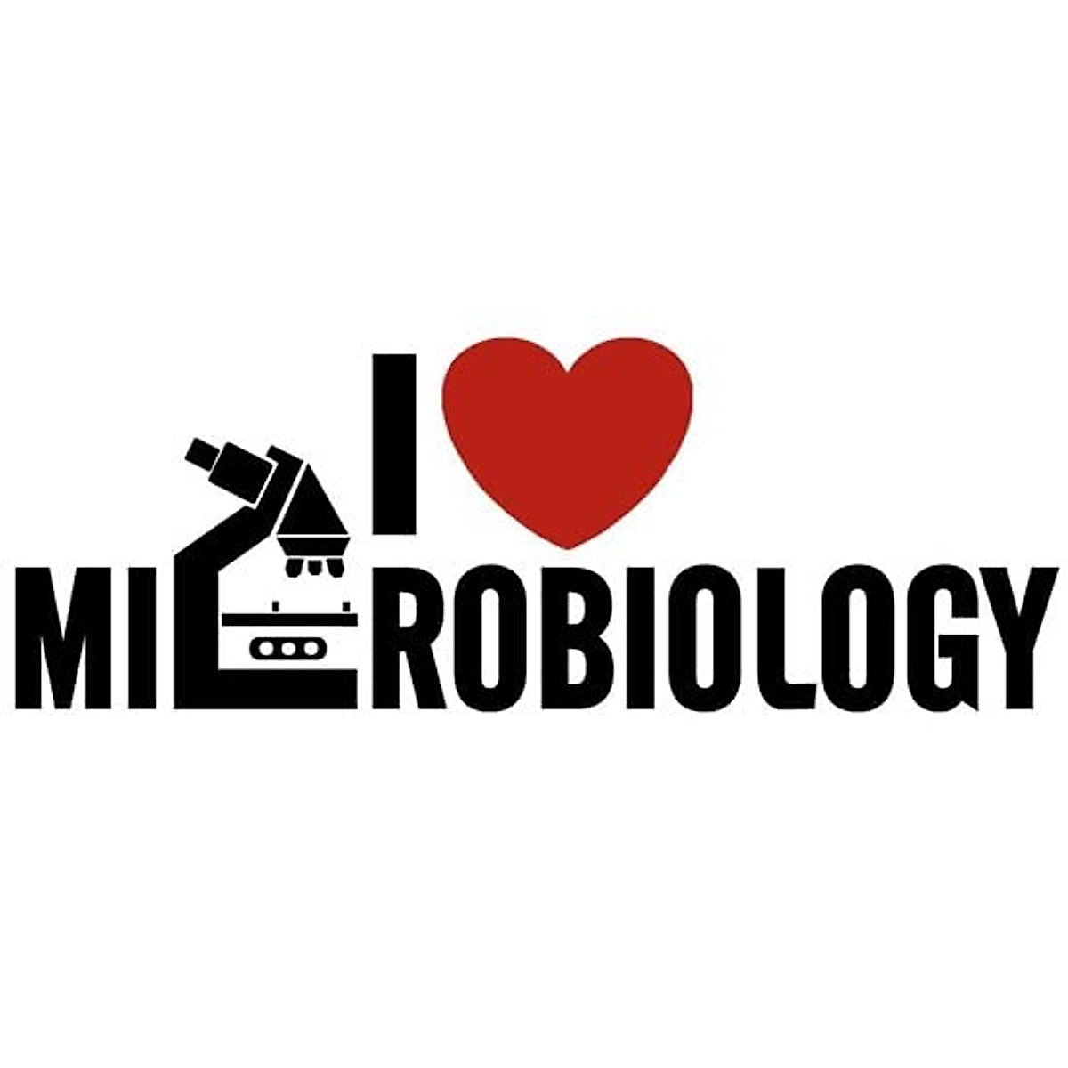 CafePress I Love Microbiology Mug Ceramic Coffee Mug, Tea Cup 11 oz