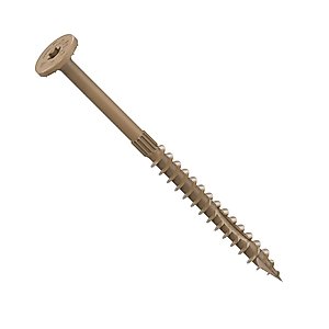 1/4" Multi-Purpose Flat Head Structural Screw - 4" x 1/4" - 10 ct (CAMO 360200)