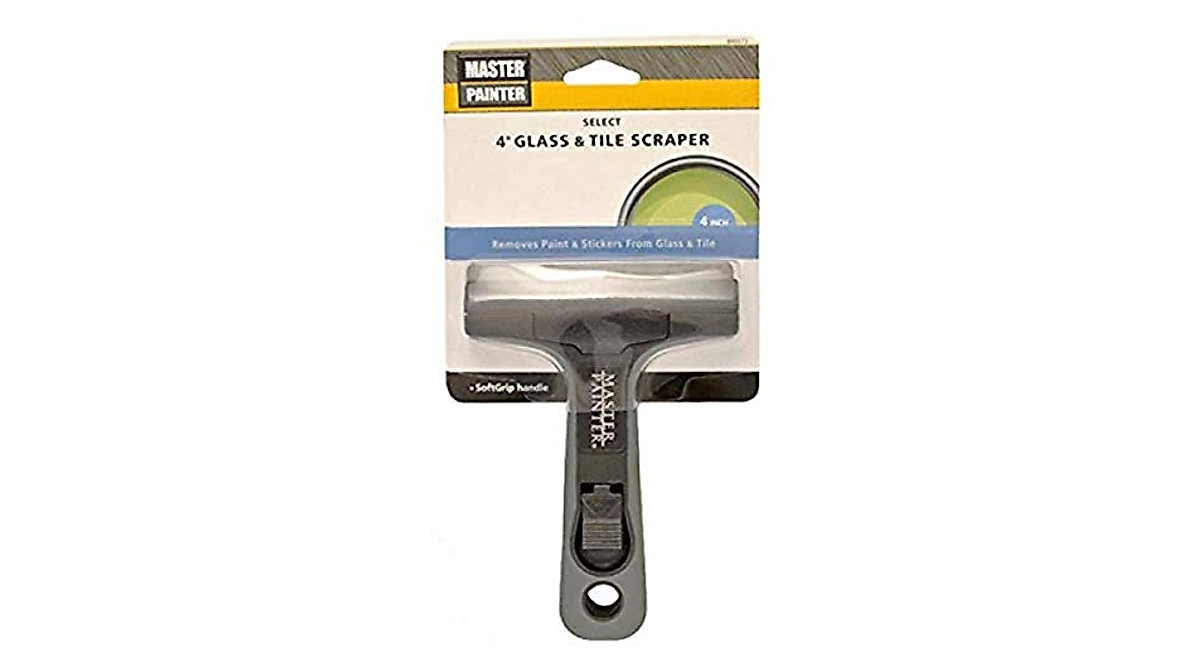 ALLWAY GTS Soft-Grip Glass & Tile Scraper - 4"
