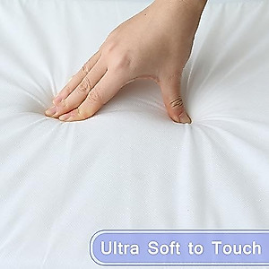 Baby Bassinet Mattress Pad Compatible with ADOVEL, BabyBond and ELEMARA 4 in 1 Baby Bassinet Bedside Crib, 23"×46”, Waterproof Replacement Pad with Removable & Washable Mattress Cover