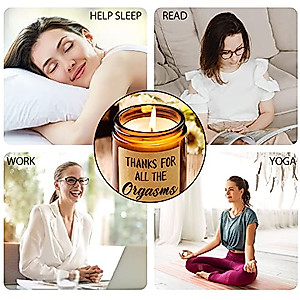 Lavender Scented Candles - Funny Gifts for Husband Men, Anniversary, Naughty Gift for Him, Birthday Gifts for Boyfriend, Engagement Gifts for Fiance, Housewarming Gifts for Friend