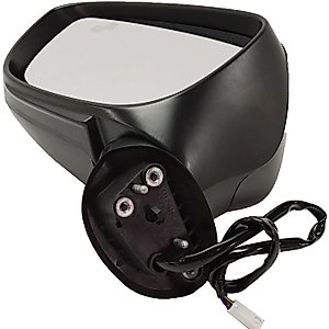 Kool Vue Driver Side Power Heated Mirror for Mazda CX-3 2016-2022 With Signal Light & Blind Spot Monitor Paintable