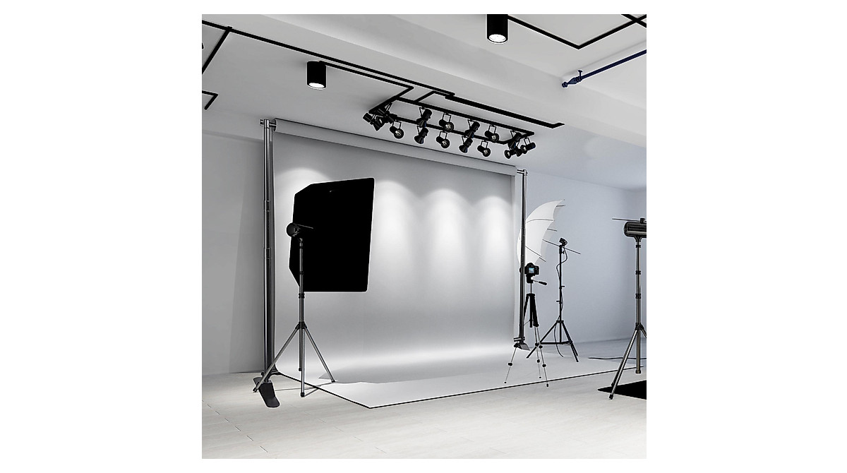 WinSpin 8x10' Adjustable Backdrop Stand for Events