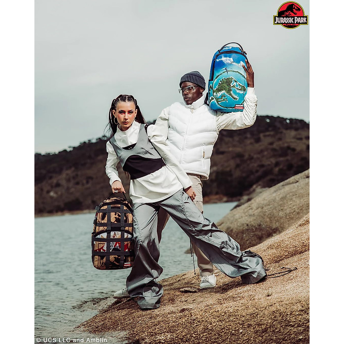 Sprayground JURASSIC DELIVERY BACKPACK (DLXV)