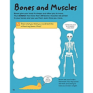 The Human Body: Anatomy Facts and Activity Book for Kids Ages 5-9 with Experiments, Diagrams, Mazes, Coloring, Dot-to-Dots, and More! (Gold Stars Series)