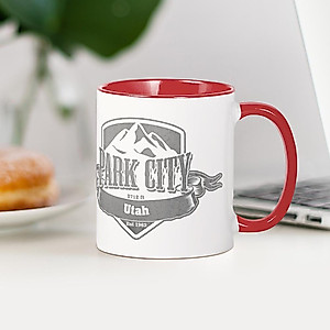 CafePress Park City Utah Ski Resort 5 Mugs Ceramic Coffee Mug, Tea Cup 11 oz
