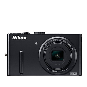 Nikon COOLPIX P300 12.2 CMOS Digital Camera with 4.2x f/1.8 NIKKOR Wide-Angle Optical Zoom Lens and Full HD 1080p Video (Black)