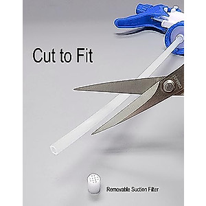 ljdeals 12 Pack Heavy-Duty Trigger Sprayer Replacement Nozzles, Blue, Leak-Free, Chemical Resistant, Comfortable Grip, Fit 28-400 16oz/32oz Bottles, Multi-Purpose, Cleaning, Gardening and More…