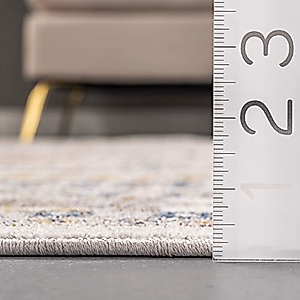 nuLOOM Jocelyn Global Inspired Medallion Fringe Area Rug, 3' x 5', Beige