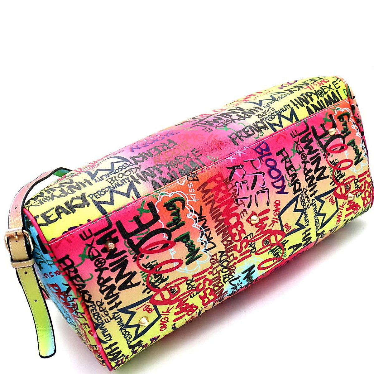 Trendeology Travel Duffel Bag Weekender Graffiti Novelty Tote Handbag