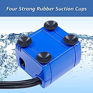 Cat Water Fountain Pump, Pet Fountain Pump Replacement DR-DC160, Automatic Power Off fountain pump of Cat Fountain Water Bowl Inside with LED Light Reminder and 6ft Long Power Cable