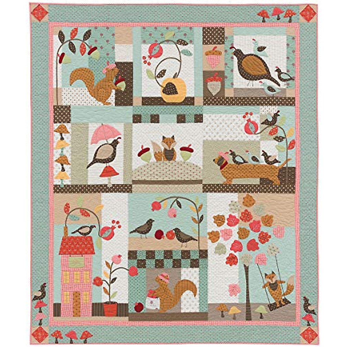 101 Maple Street: A Fanciful Quilt of Woodland Wonders