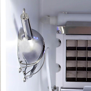 Blaze 50 Lb. 15-Inch Outdoor Rated Ice Maker with Gravity Drain - BLZ-ICEMKR-50GR