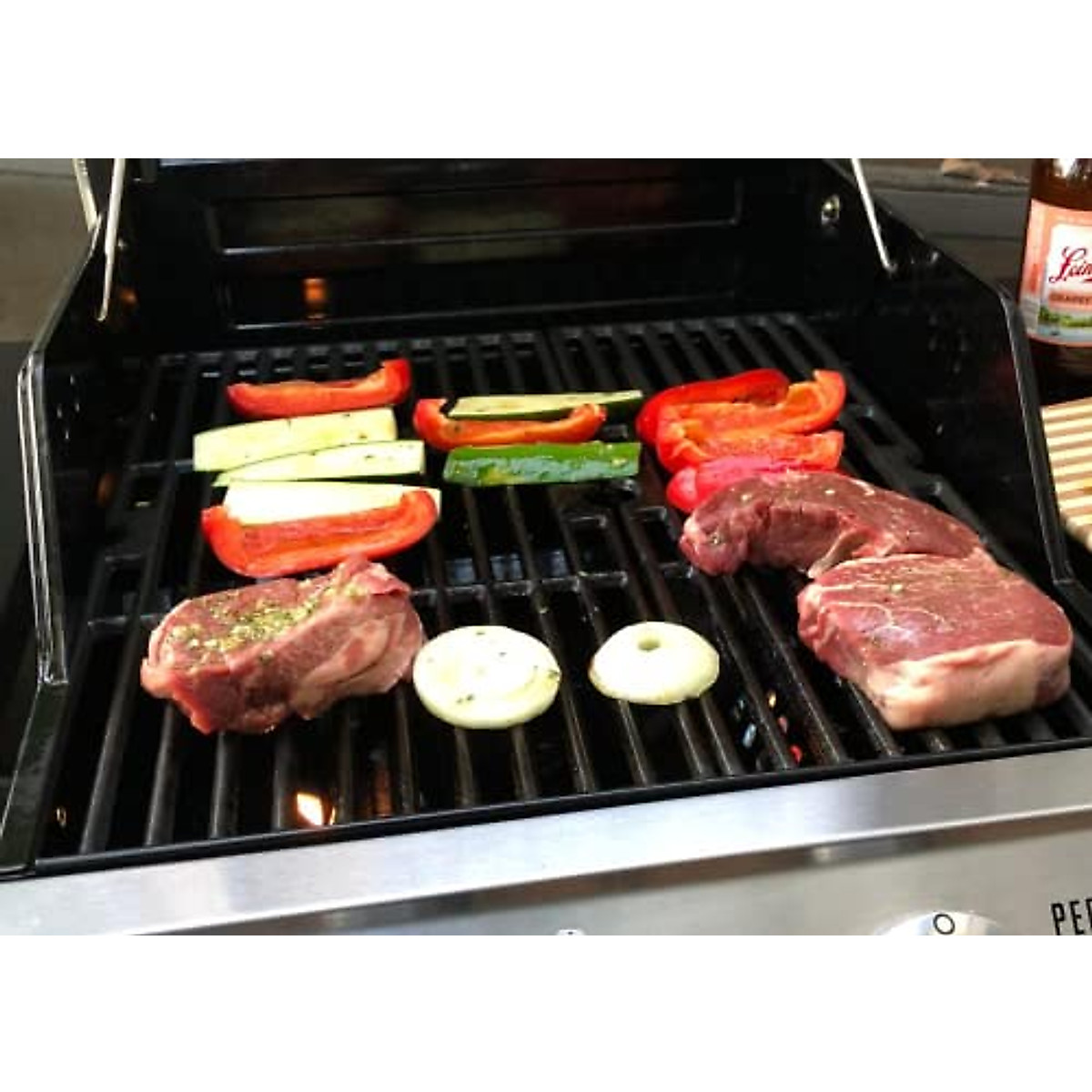 Utheer Grill Grates Replacement 18 Inch for Charbroil Performance 2 Burner 463625217 463673519 463625219 463673017 463673517 Performance 300 2-Burner Cabinet Liquid Propane Gas Grill Models