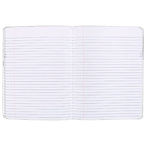 Mead Composition Books/Notebooks, College Ruled Paper, 100 Sheets, 5 Pack (72930)