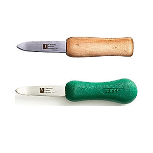 UJ Ramelson Co 2 R Murphy New Haven Oyster Knife Shucker Seafood Tools Wood & Commercial Grade Handles