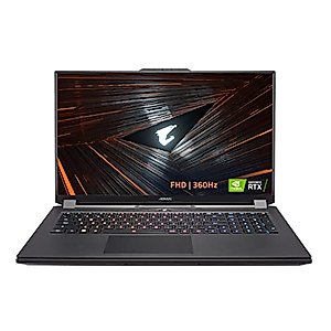 GIGABYTE AORUS 17 YE5 - 17.3" FHD 1920x1080 IPS-Level Display, Intel Core i7-12900H, NVIDIA GeForce RTX 3080 Ti Laptop GPU 16GB GDDR6, 32GB DDR5 RAM, 1TB SSD, Win11 Home (AORUS 17 YE5-A4US544SP)