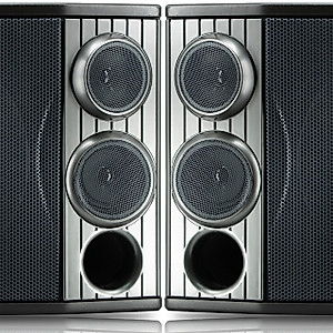 EMB KTV800 800W 10" 3-Way Karaoke Speaker KTV with Bass Reflex | Type Bass Refiex Type: System 3-Way, 5 Speakers | Tweeters/squawkers Set on Both Sides - (2 Speakers)