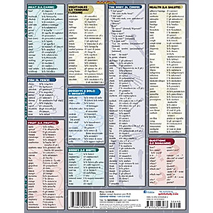 Italian Vocabulary QuickStudy Laminated Reference Guide (QuickStudy Academic)