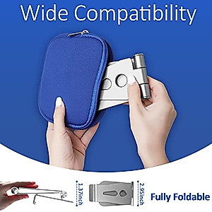 Tablet Stand, Portable Monitor Stand, Adjustable & Foldable Aluminium Kindle Stand Holder, Compatible with 2023 iPad Air 5/4, iPad Mini 6/5, iPad 10.2, iPad Pro 12.9/11, Phones (4-13 inch),Silver