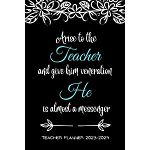 Lesson planner For teachers 2023-2024: Weekly And Monthly Agenda , calendar and organizer , Academic Year