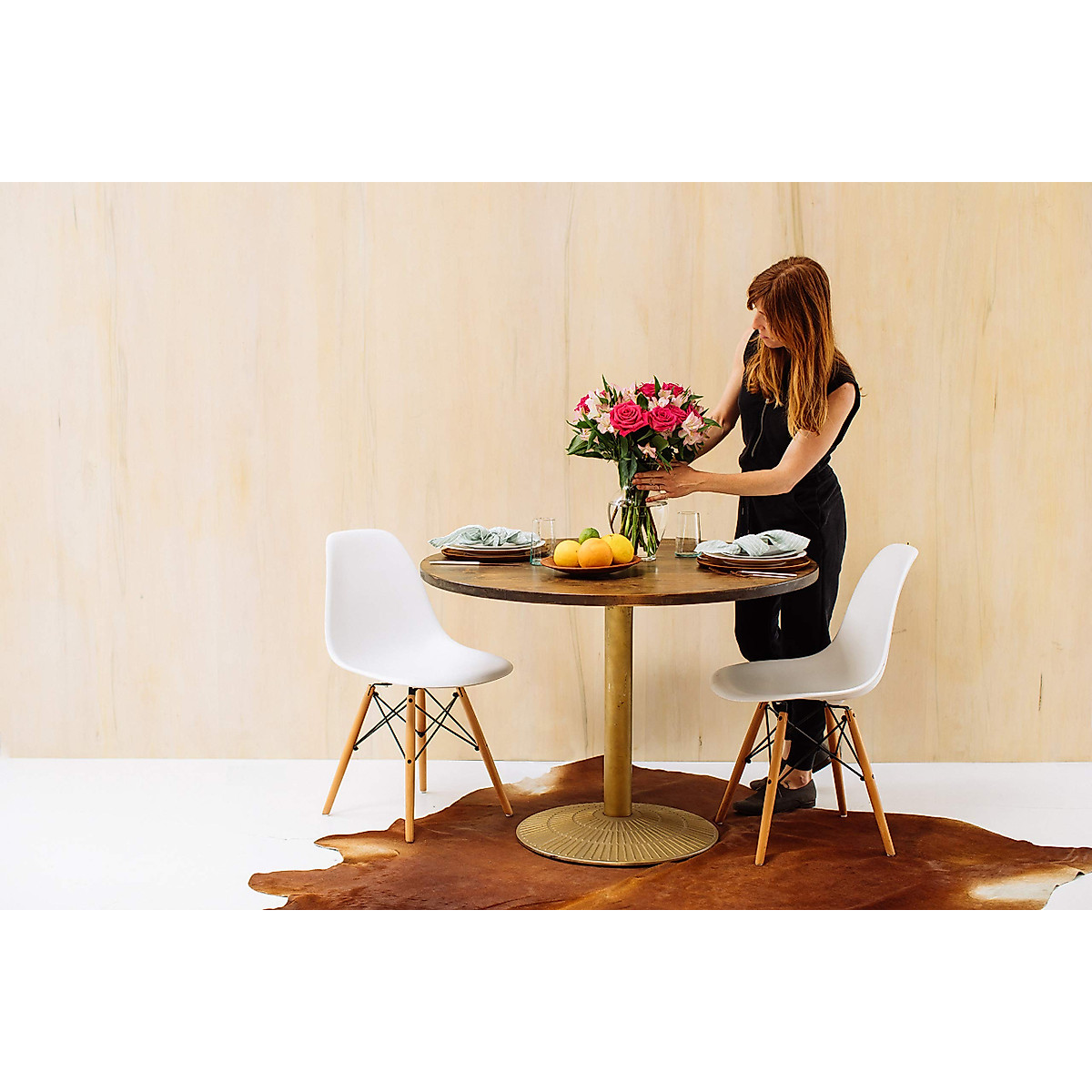 Benchmark Bouquets Charming Roses & Alstroemeria, Next Day Prime Delivery, Fresh Cut Flowers, Gift for Anniversary, Birthday, Congratulations, Get Well, Home Decor, Sympathy, Easter, Mother's Day