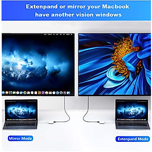 USB-C Digital AV Multiport Adapter, Apple MFi Certified Digital AV Dongle with HDMI 4K@60Hz & USB-A 3.0 & 100W Charge for iPhone 15, MacBook Pro Air M1 M2 M3, iPad Pro, iMac, Samsung S24 and More