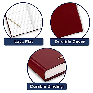 AT-A-GLANCE 2023 Daily Diary, Standard Diary, 5-1/2" x 8", Small, Hardcover, Red (SD38713)