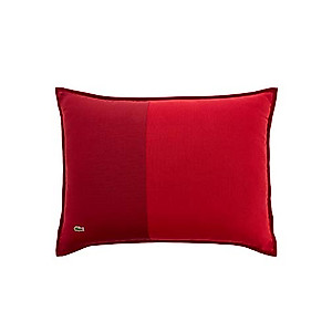 Lacoste Cliff Duvet Set, Full/Queen, Red