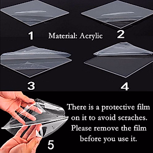 Knife display stand,knife holder,knife stand,knife collection display stand, Acrylic Knife Display Stand for Kitchen Knife Storage or Outdoor Tactical Knife,Knife Organization and Display (black)