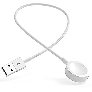 Watch Charger for Apple Watch Charger, 0.3m/1FT Short iWatch USB Wireless Magnetic Portable Charging Cable Cord Compatible with Apple Watch Series 8/7/6/SE/5/4/3/2/1