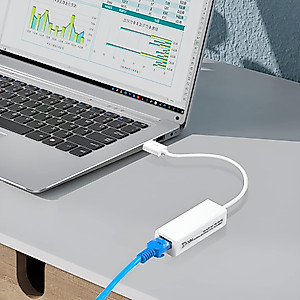 JacobsParts USB 2.0 Ethernet Network Adapter 100Mbps Wired LAN for Windows and Linux
