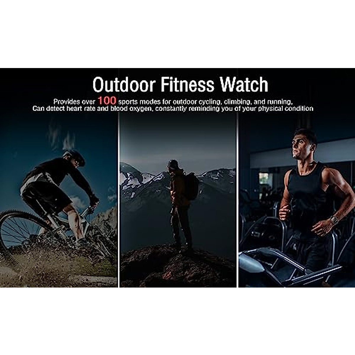 Smart Watches for Men, IP68 Waterproof Fitness Watch 400 mAh Battery Bluetooth Call 1.85" HD Touch Screen Fitness Tracker with Heart Rate Blood Pressure, Sports Watch for Android iOS, 47Blue