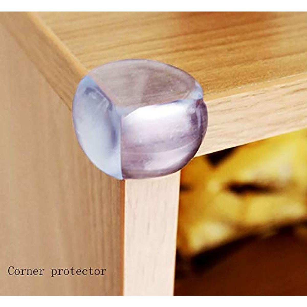 Generic 10PCS Baby Safety Corner Guards, Kids Protection from Sharp Edge, Soft Silicon Corner Protectors, Furniture, Glass Table, Desk Edge Corner Cover (10pack)