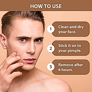 HARUTO Acne Pimple Patches XL (10 patches/1 pack) - Hydrocolloid Large acne Patches Spot Treatment, Tea tree spot patch, acne sticker for Body and Larger Breakouts,