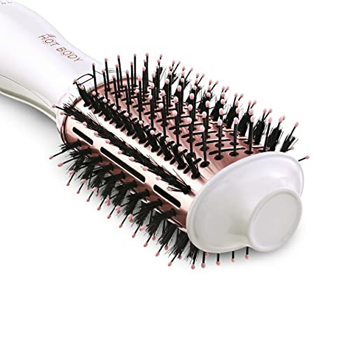 StyleCraft Lil' Hot Body Ionic 2-in-1 Blowout Oval Hot Air Brush Hair Dryer Volumizer
