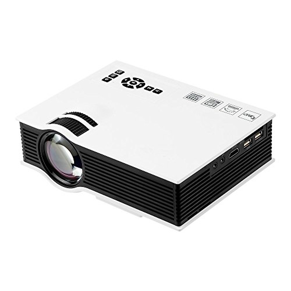 Taotaole Multi-media Mini 800 Lumens Portable LED Projection Micro Home Theater Projector