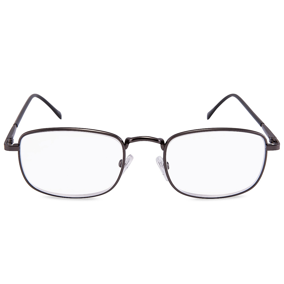 EYEGUARD High Magnification Power 2 Pairs Spring Hinge Reading Glasses Ultra Clear Men & Women Reader(+4.50+5.00 +5.50+6.00)