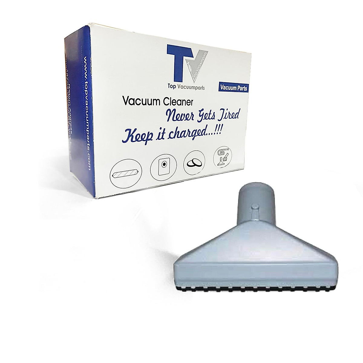 Replacement Part For Hoover Vacuum Cleaner White Upholstery Nozzle with Litter Picker # compare to part 43414057