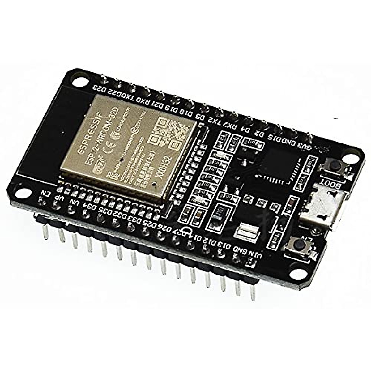 JacobsParts (3-Pack) ESP32 ESP-WROOM-32 ESP-32S Development Board 2.4GHz WiFi & Bluetooth